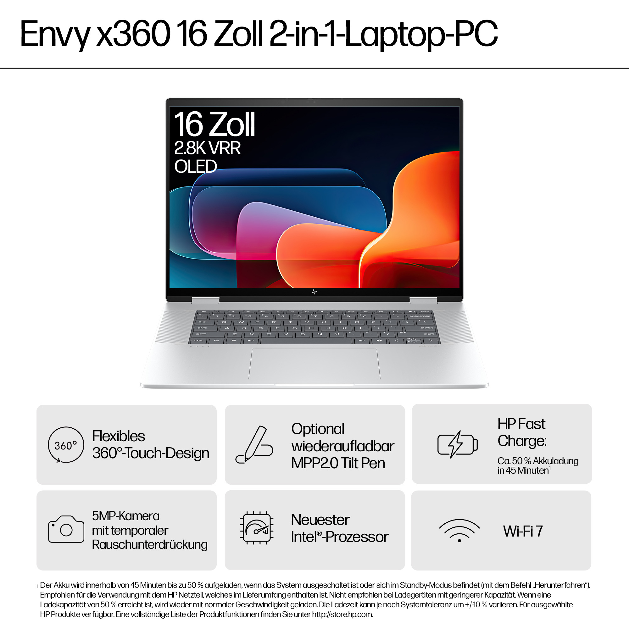 HP Envy x360 16 Zoll WUXGA | Notebooks & Tablets | MAINGAU