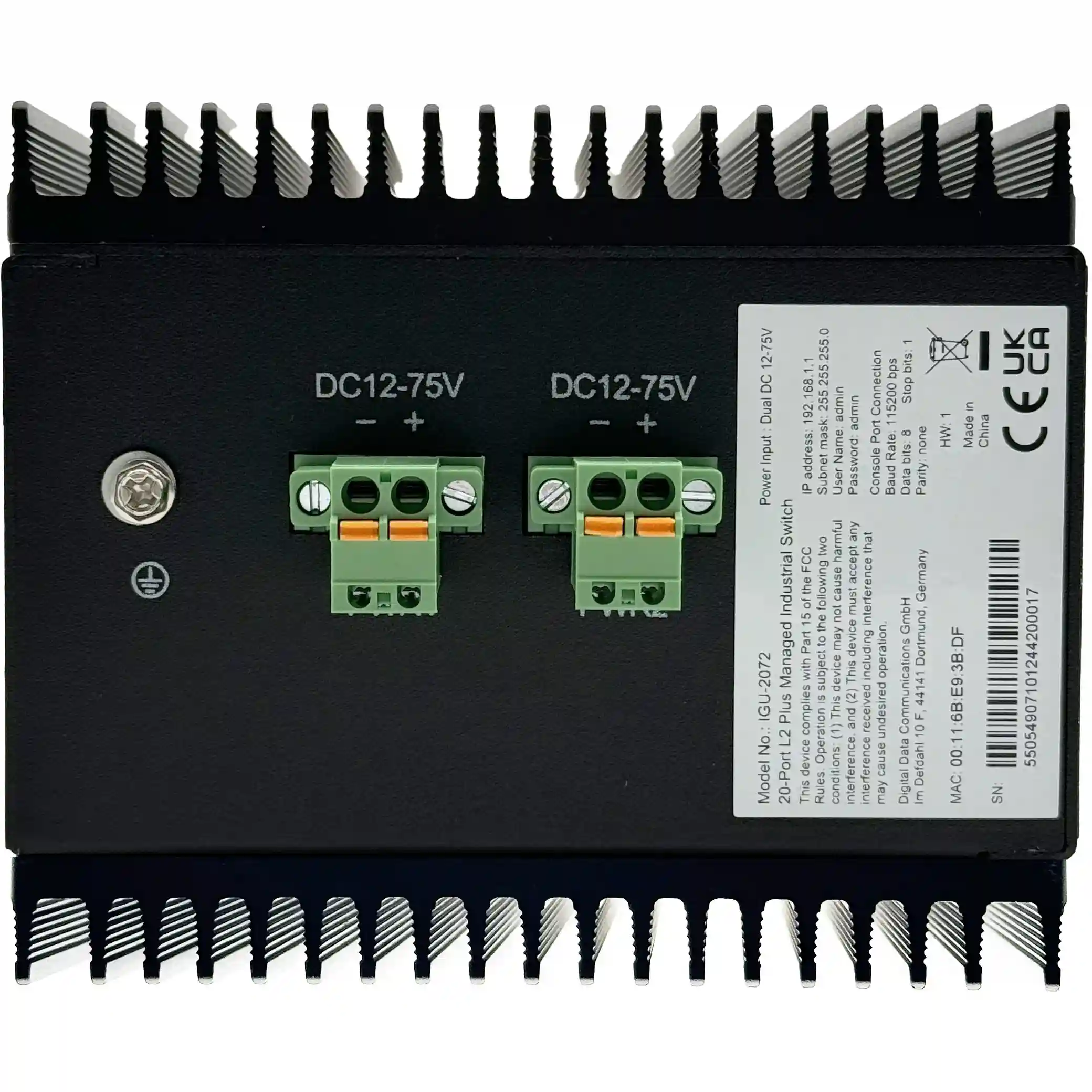 Level One Switch 20x GE IGU-2072 8x 1GbE.8x 2.5GbE SFP sw | Netzwerk ...