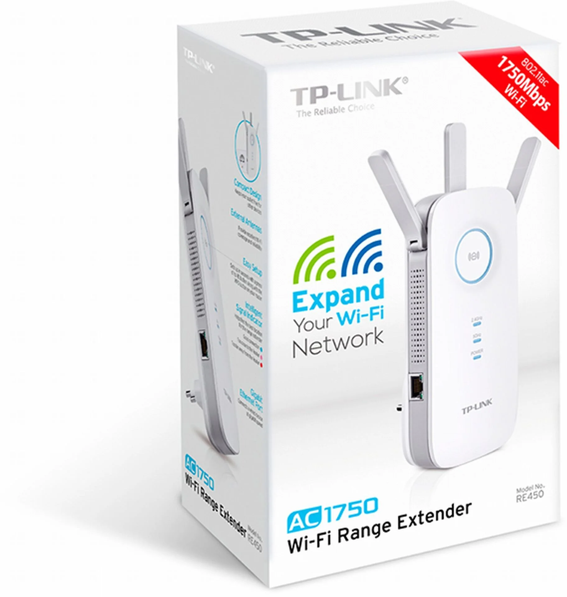 TP-Link RE450 WLAN Repeater 10/100/1000 Mbit/s | MAINGAU