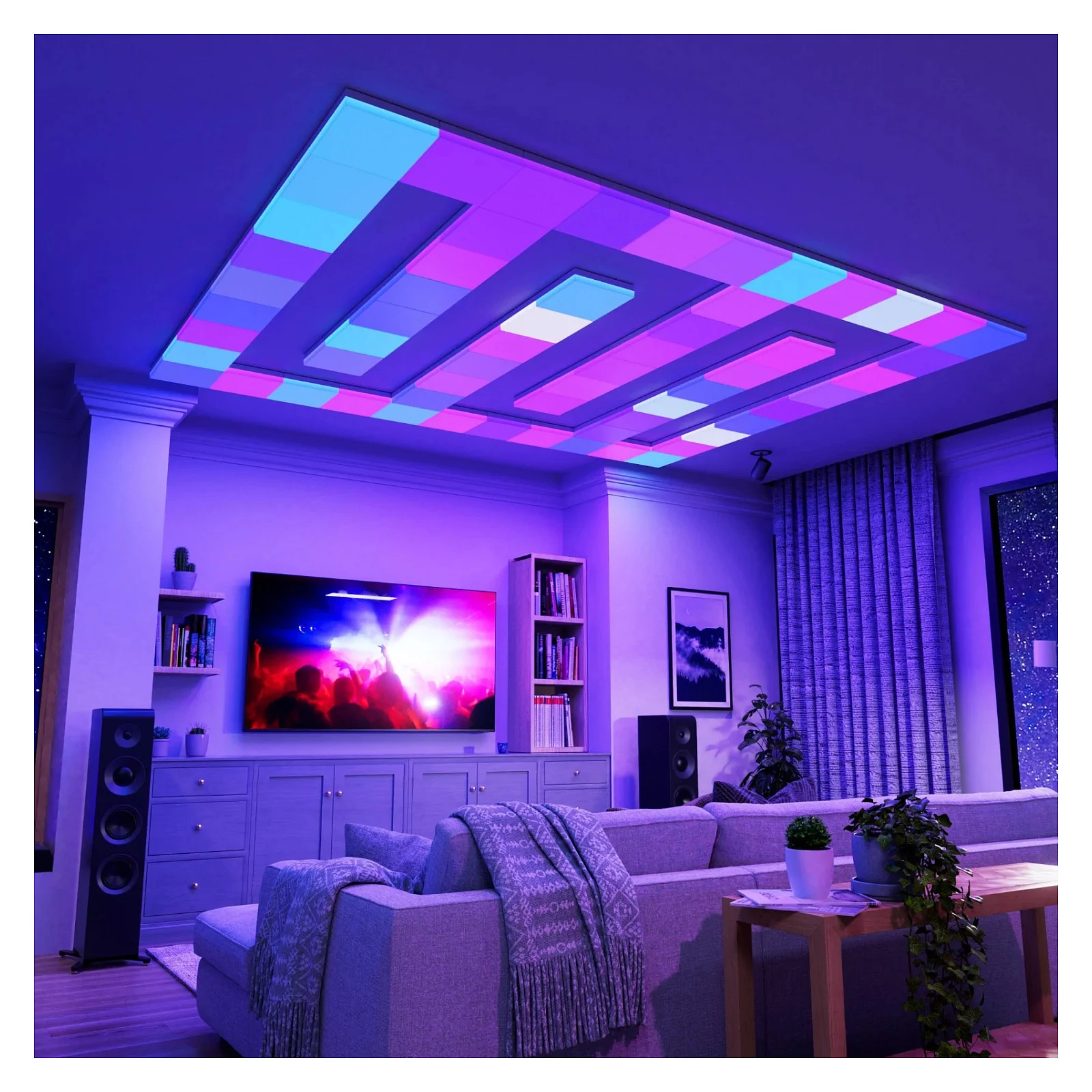 Nanoleaf Skylight Starter Kit 3er | Deckenleuchten | Dekoleuchten | MAINGAU